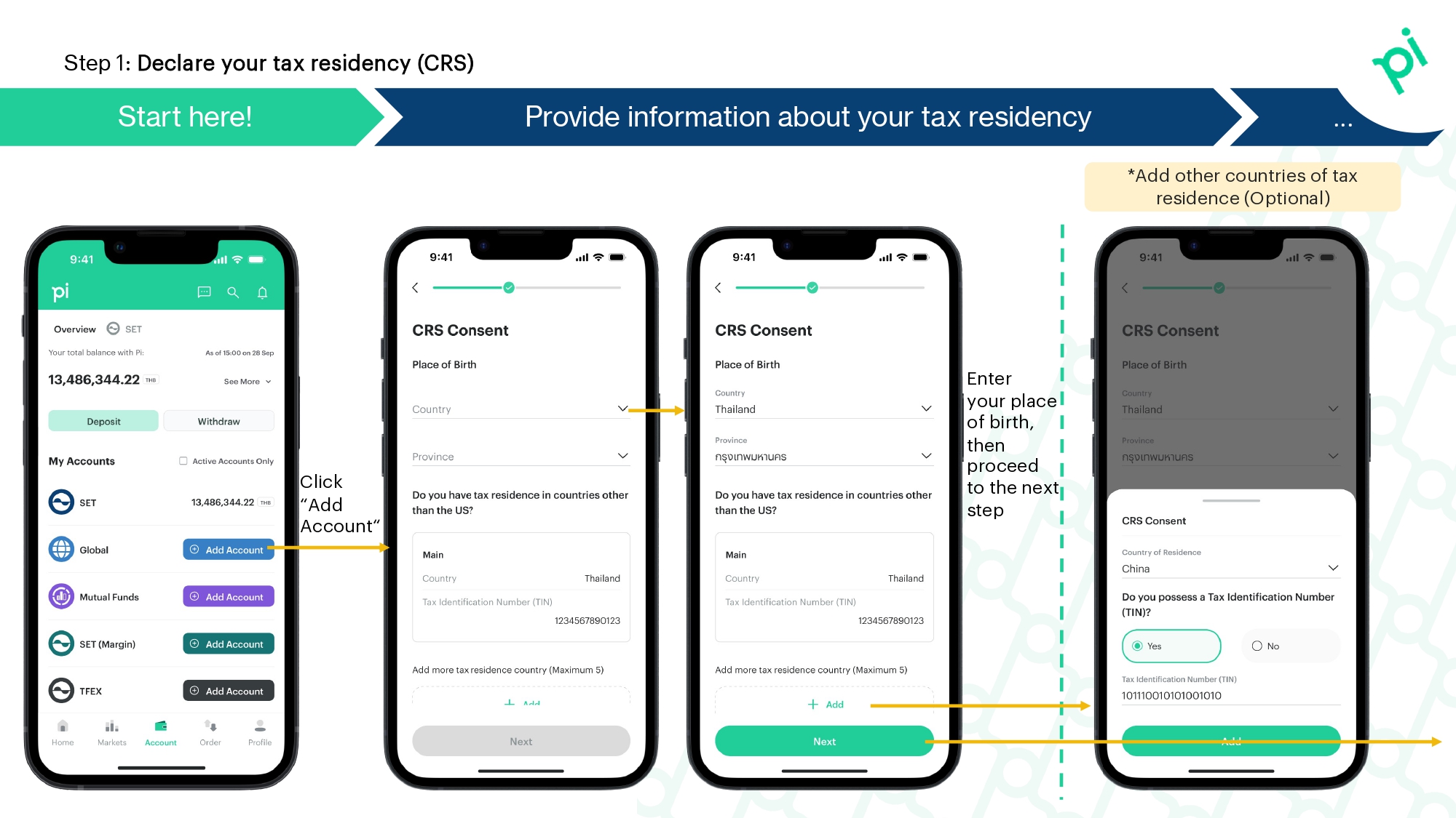 How to open more account types (Uplift) on Pi App? – [Internal Use] Pi ...