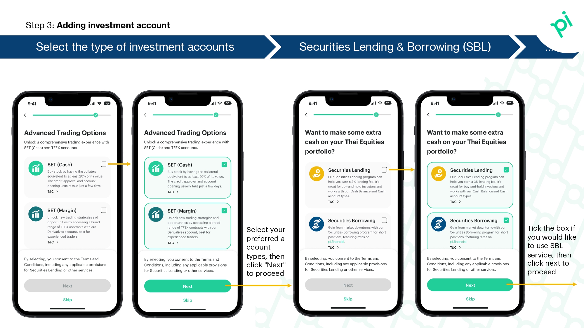 How to open more account types (Uplift) on Pi App? – [Internal Use] Pi ...