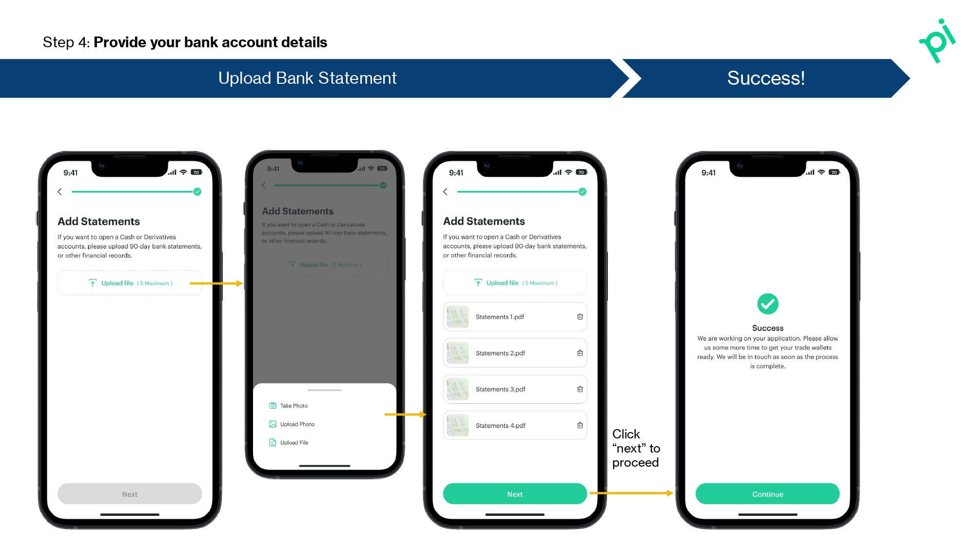 How to open more account types (Uplift) on Pi App? – [Internal Use] Pi ...