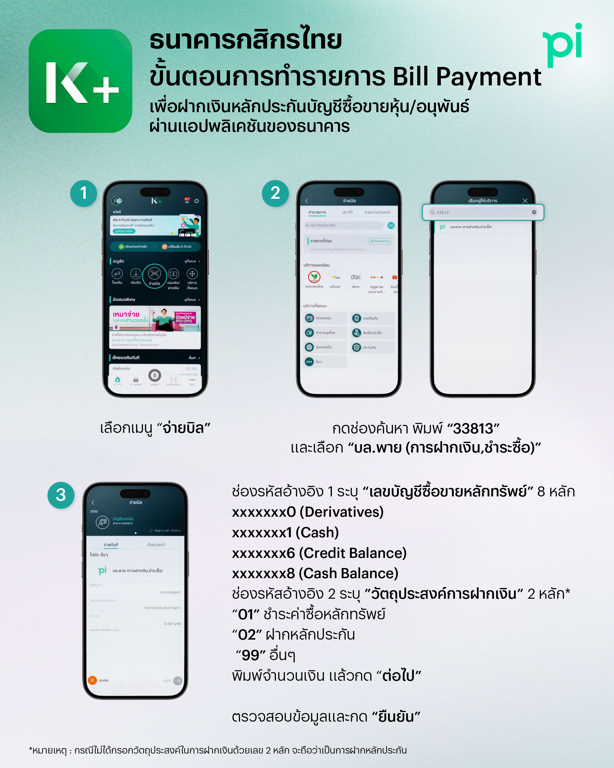 การทำรายการ Bill Payment ผ่านแอปธนาคารกสิกรไทย (KBANK) – [ใช้ภายใน ...